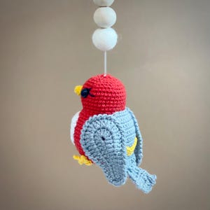Bird Crochet Pattern PDF. Bird Ornaments. Christmas Tree Crafts ...