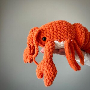 Crawfish Amigurumi Crochet Pattern PDF. Sea Life Crochet Animals ...