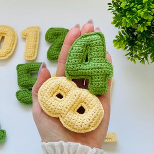 Numbers Crochet Pattern: US Tutorial (PDF) - Etsy