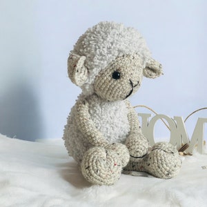 Crochet Sheep Pattern, DIY Crochet Farm Animals Pattern, Crochet ...