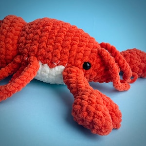 Crawfish Amigurumi Crochet Pattern PDF. Sea Life Crochet Animals ...