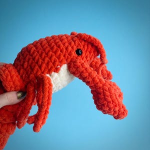 Crawfish Amigurumi Crochet Pattern PDF. Sea Life Crochet Animals ...