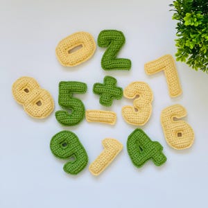 Numbers Crochet Pattern: US Tutorial (PDF) - Etsy