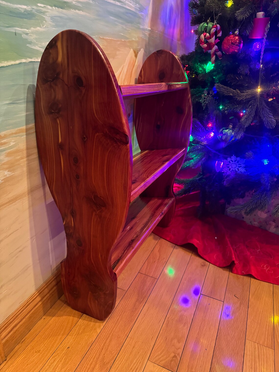 Handmade Custom Cedar shoe Rack Shelf - Etsy