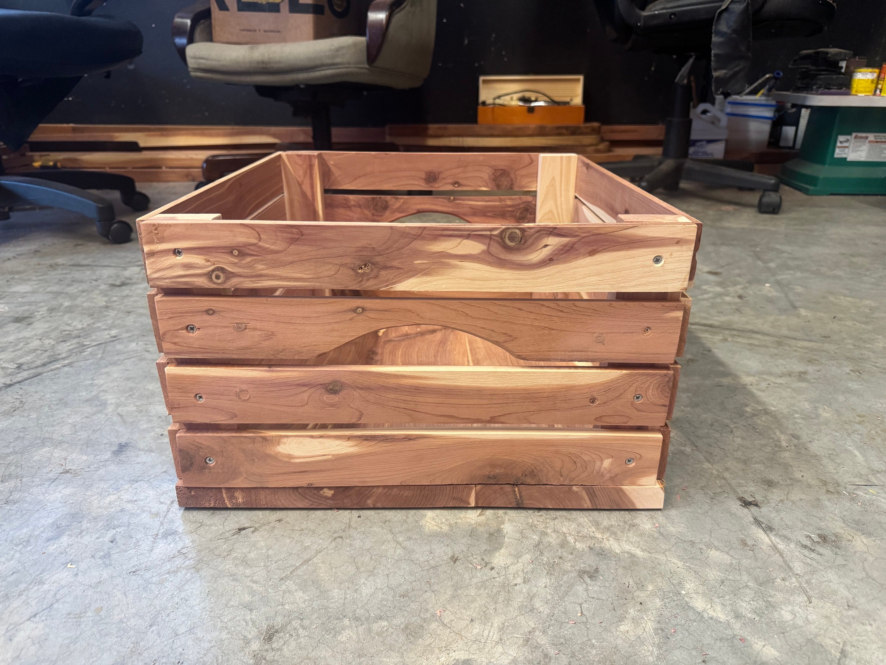 Handmade Aromatic Cedar Crate Repel Bugs, Moths, Store Clothes, Towels ...