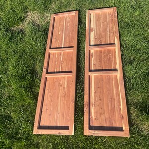 Custom Cedar Shutters, Custom Handmade, Aromatic Cedar Shutters, Upgrade Your House! Make Your ...