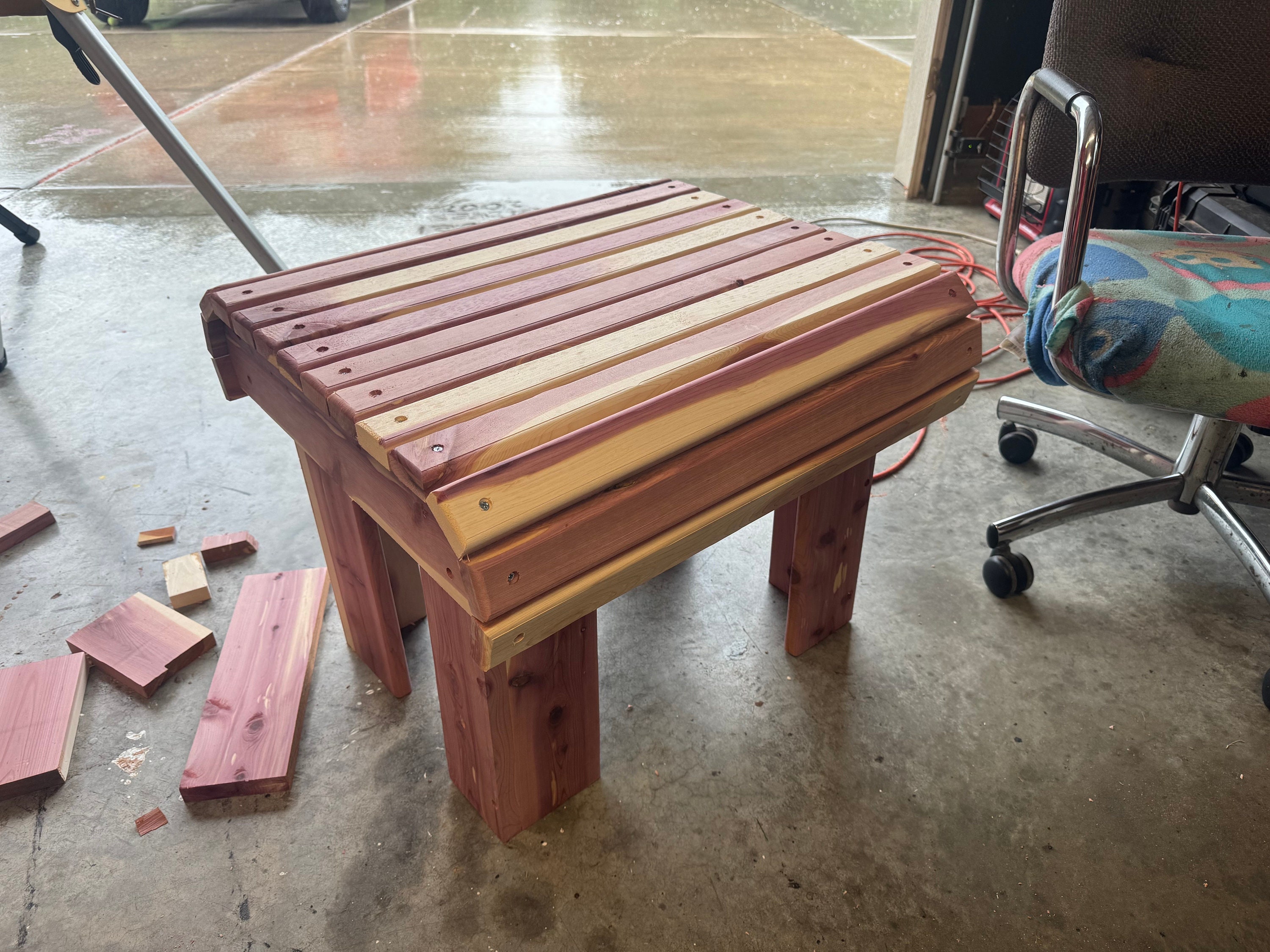 Cedar Adirondack Footrest / Footstool - Etsy
