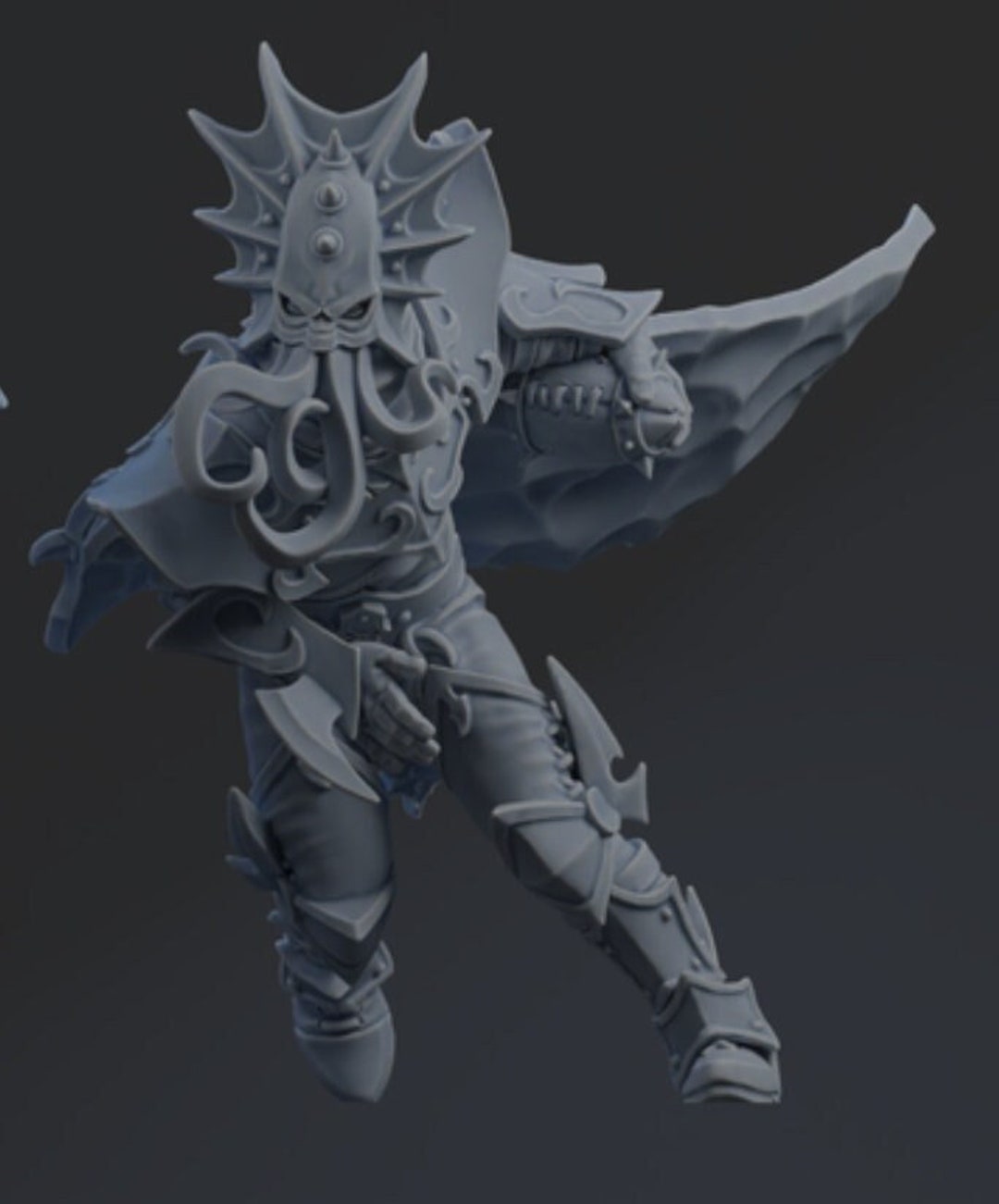 Dark Elf Fantasy Football Kraken Squid Star Player - Brutefun - Etsy