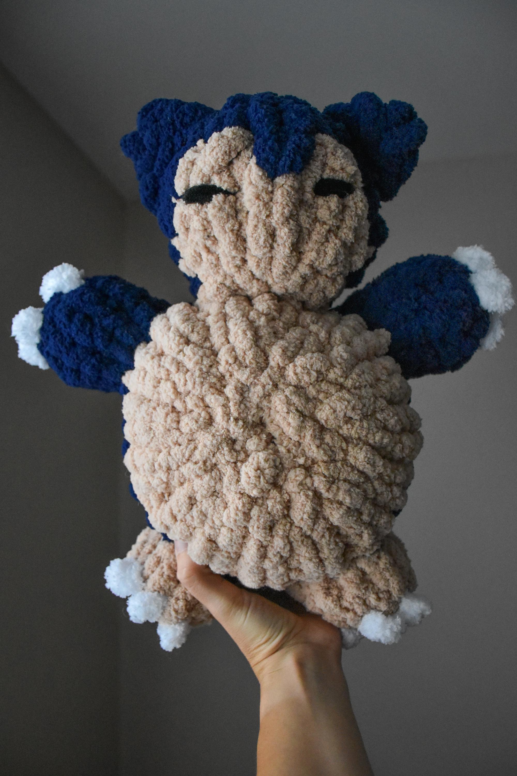 Snorlax | Hand Knit | Chunky | Pokemon - Etsy