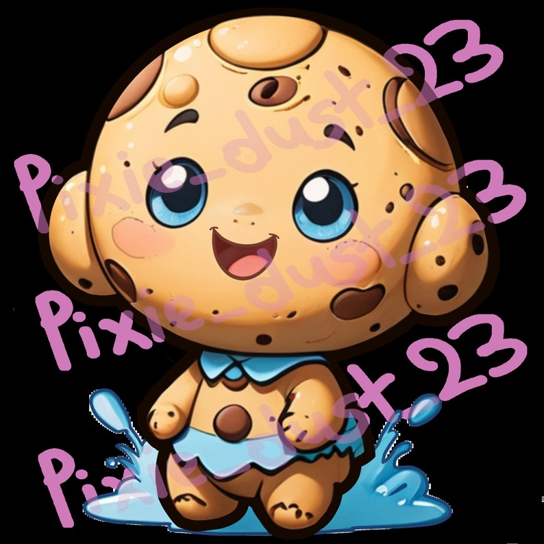 Cute Cookie Baby Emote for Twitch Cheap Twitch Emotes - Etsy
