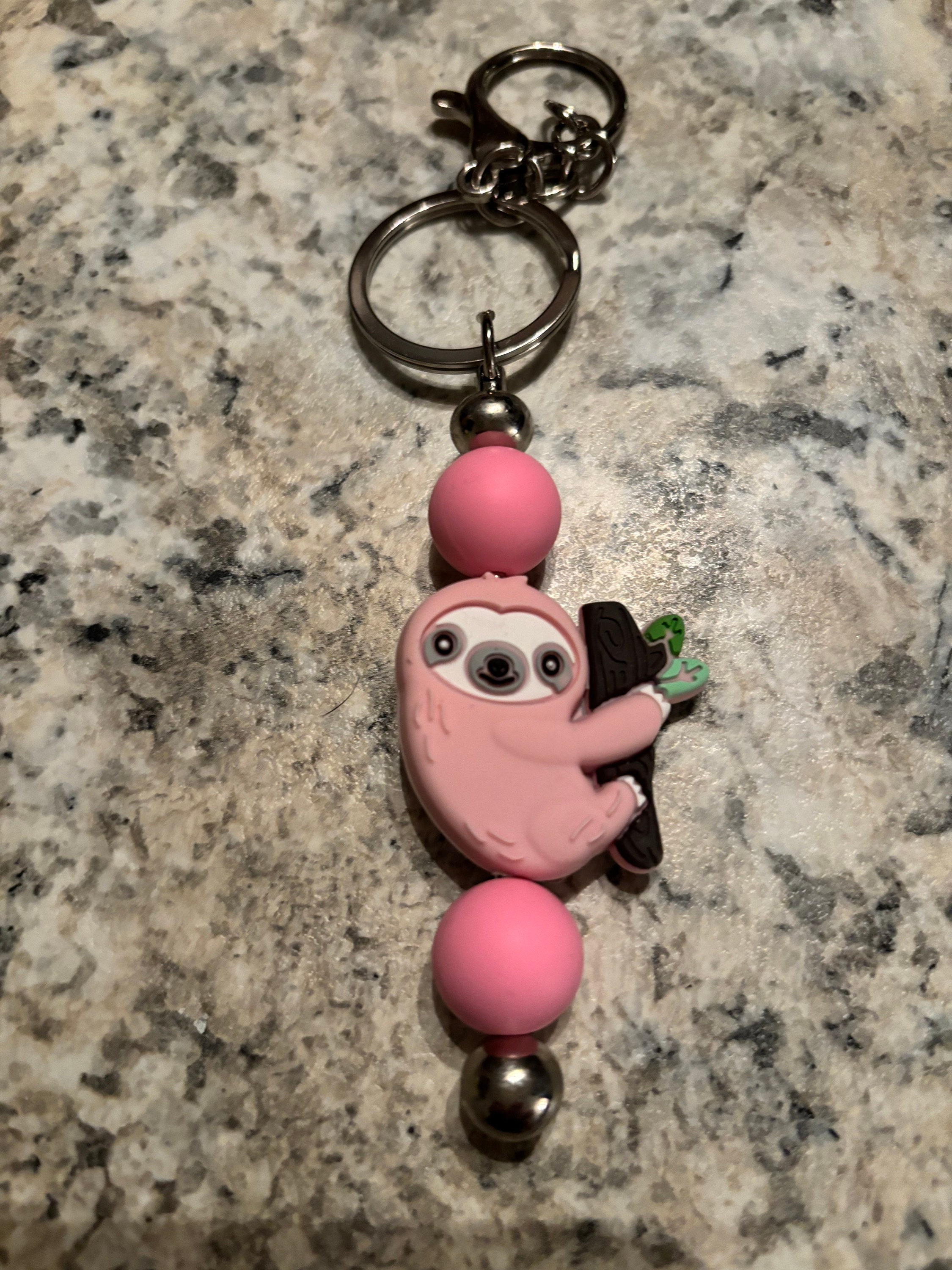 Sloth Key Chain - Etsy
