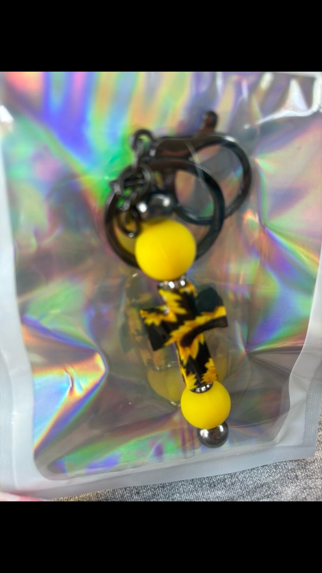 Cross Key Chain - Etsy
