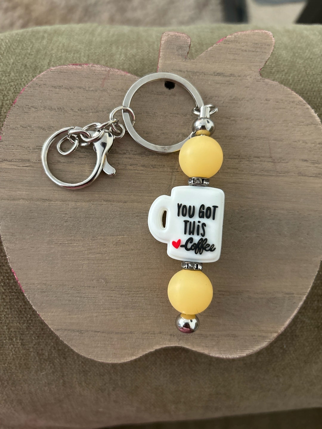 Coffee Key Chain - Etsy