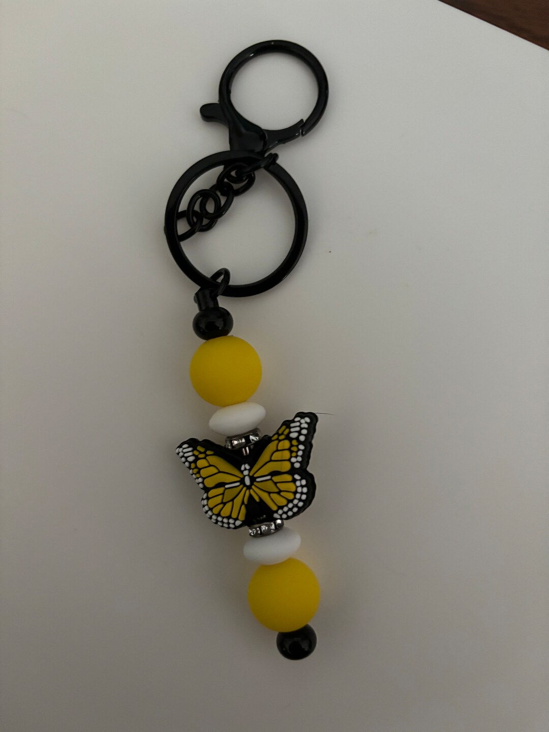Butterfly Key Chain (yellow) - Etsy