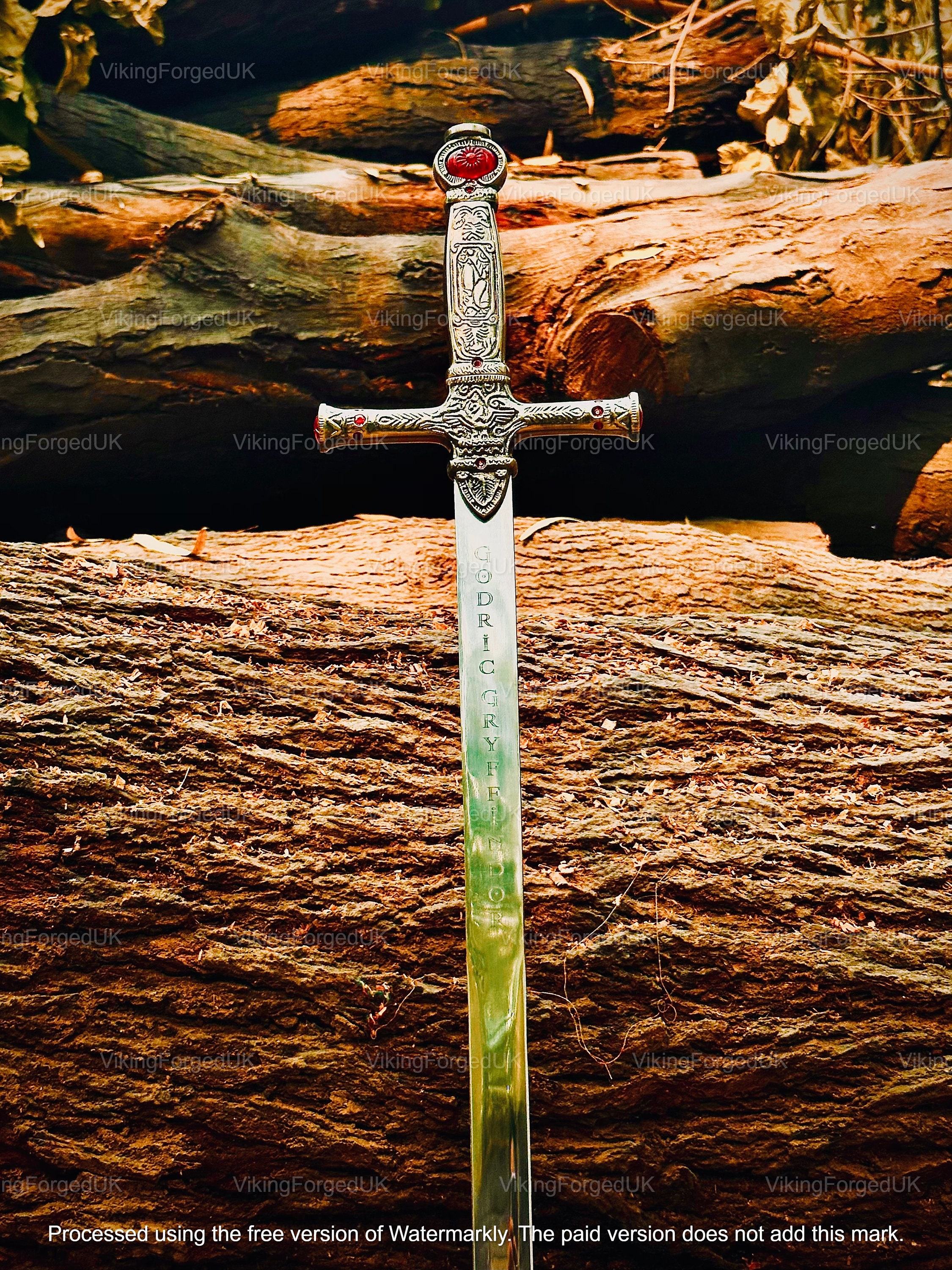 Harry Potter Monogram Sword, Custom Sword, Personalized Sword, Engraved ...