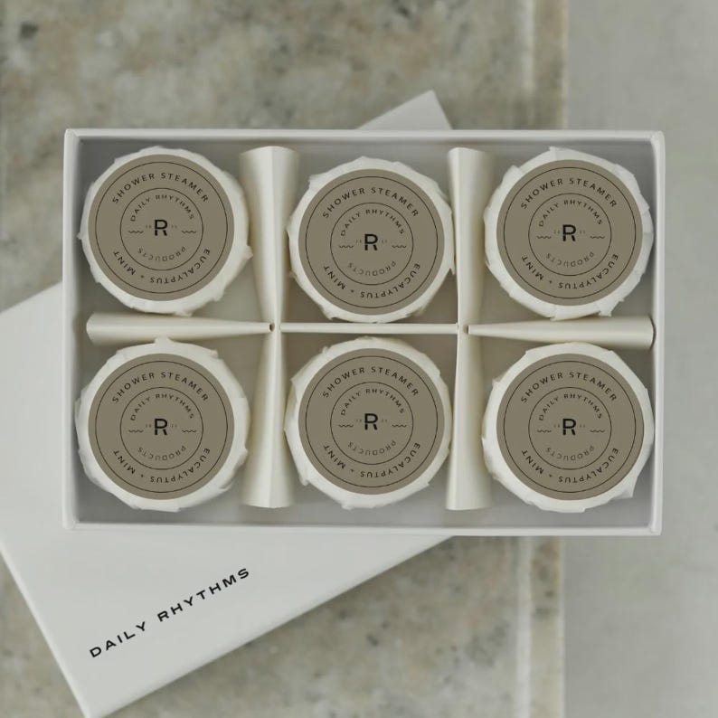 Handmade Shower Steamers, Eucalyptus + Mint, Organic, Made in USA - Etsy