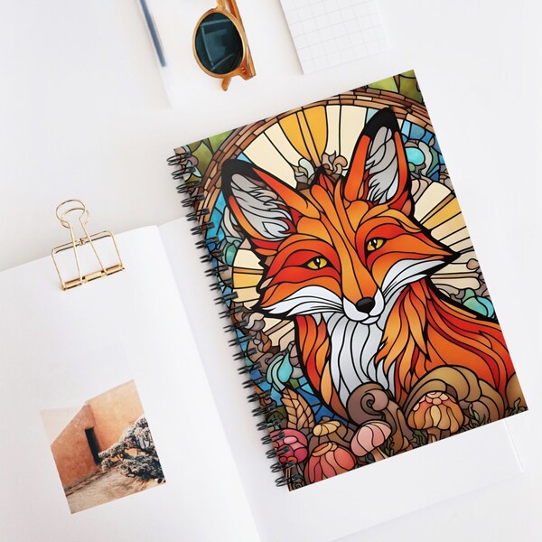 Fox Notebook - Etsy