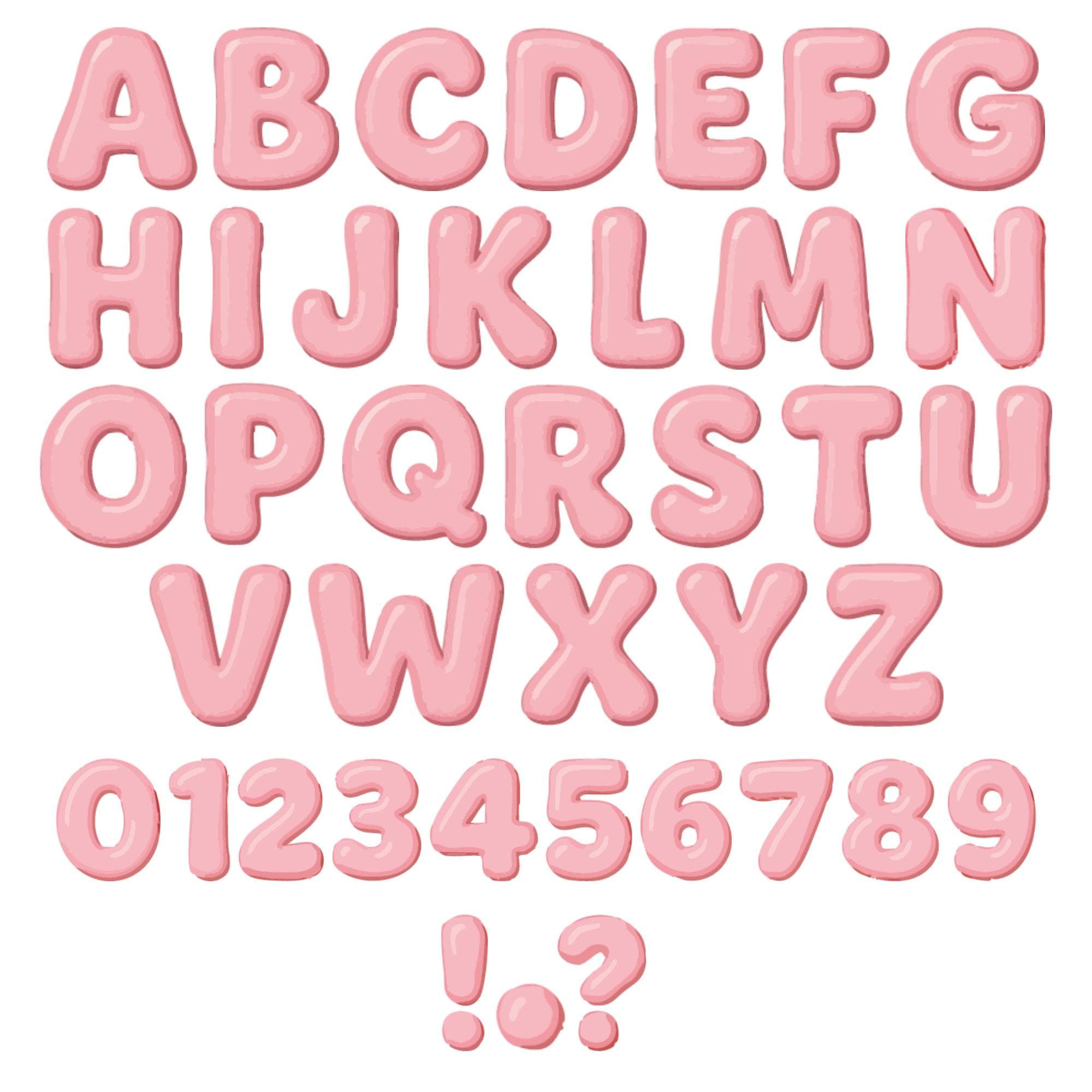 Preppy Back to School Letters Bundle: SVG PNG PDF Font (digital ...