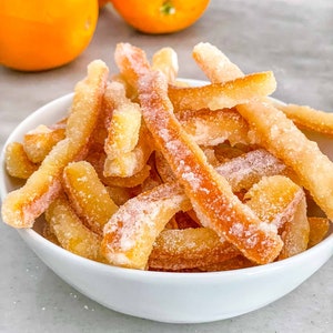 Sweet Citrus Delight: the Art of Candied Orange Peel and Decadent Dark ...