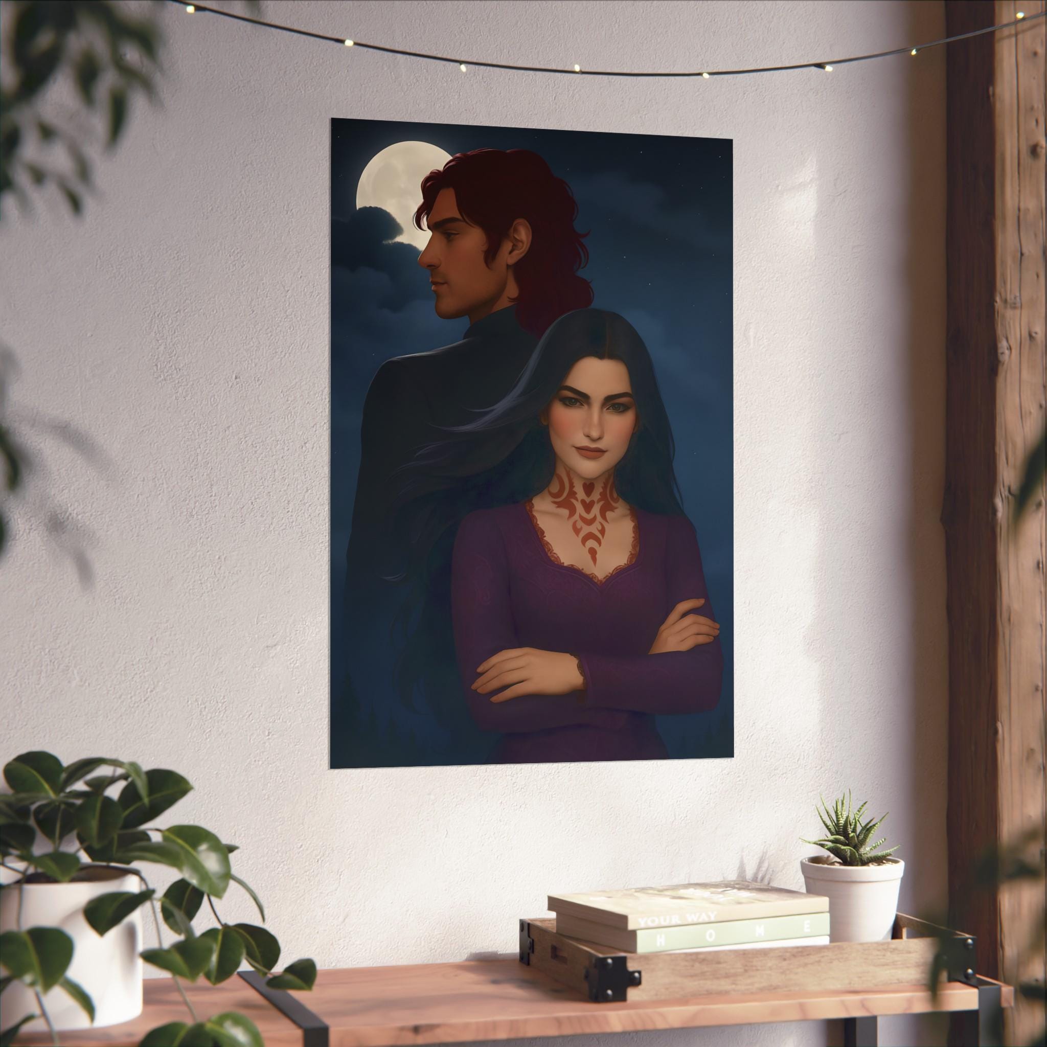 Oraya & Raihn | the Serpent and the Wings of Night | Romantasy Fan Art ...