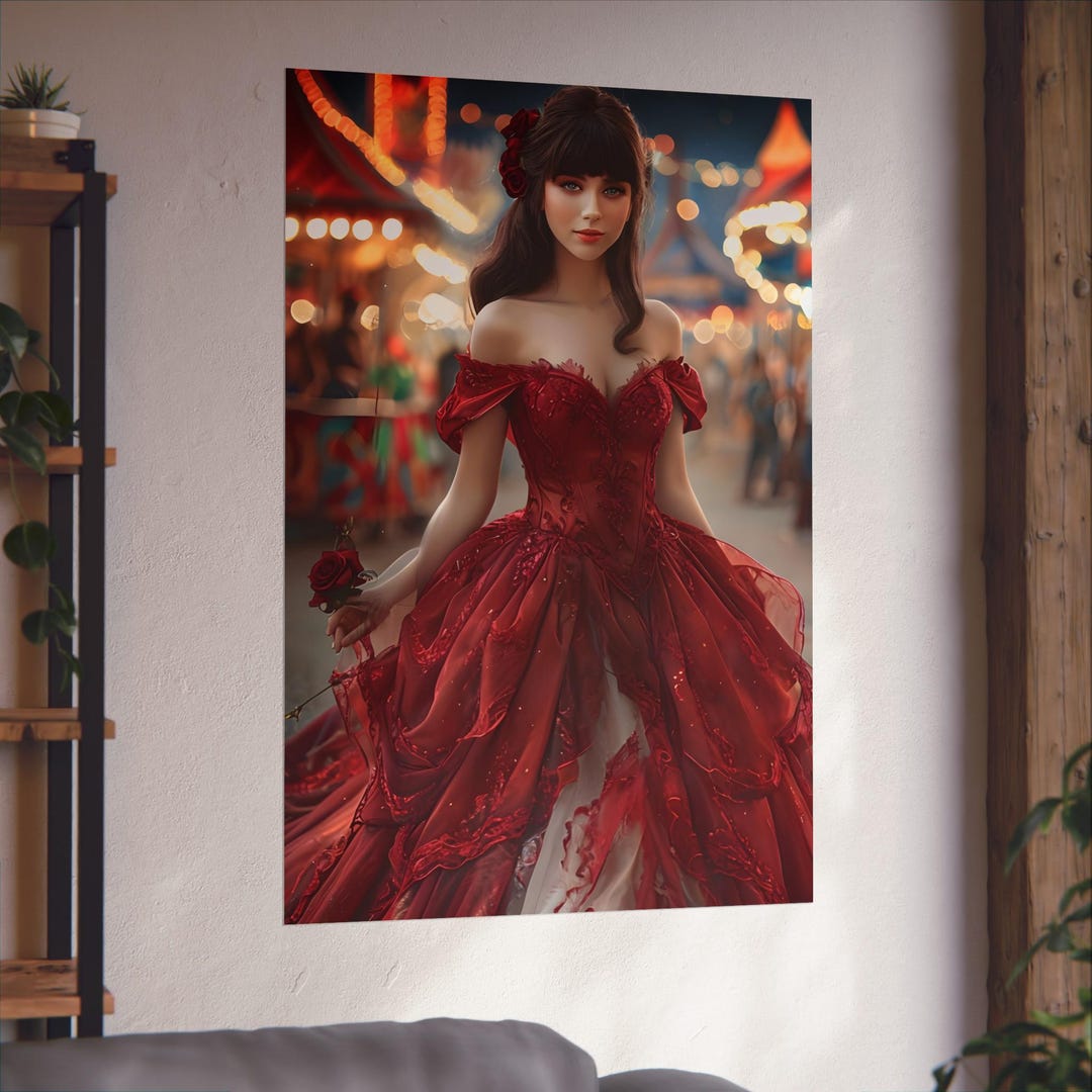 Scarlett Dragna, Caraval Wall Art, Romantasy Posters, Caraval Aesthetic ...