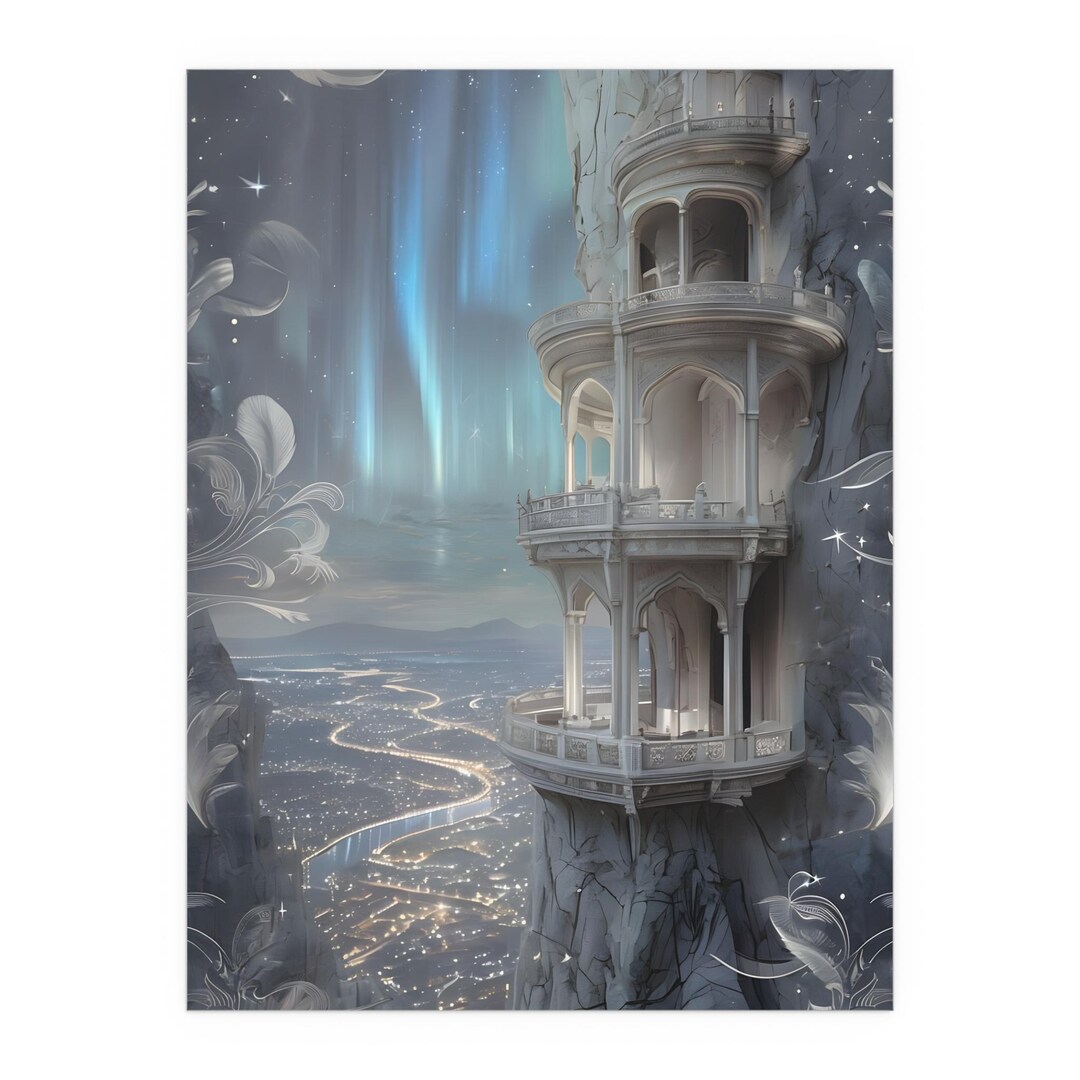 ACOTAR House of Wind Velaris Poster, Night Court, Sarah J Maas Fan Art ...