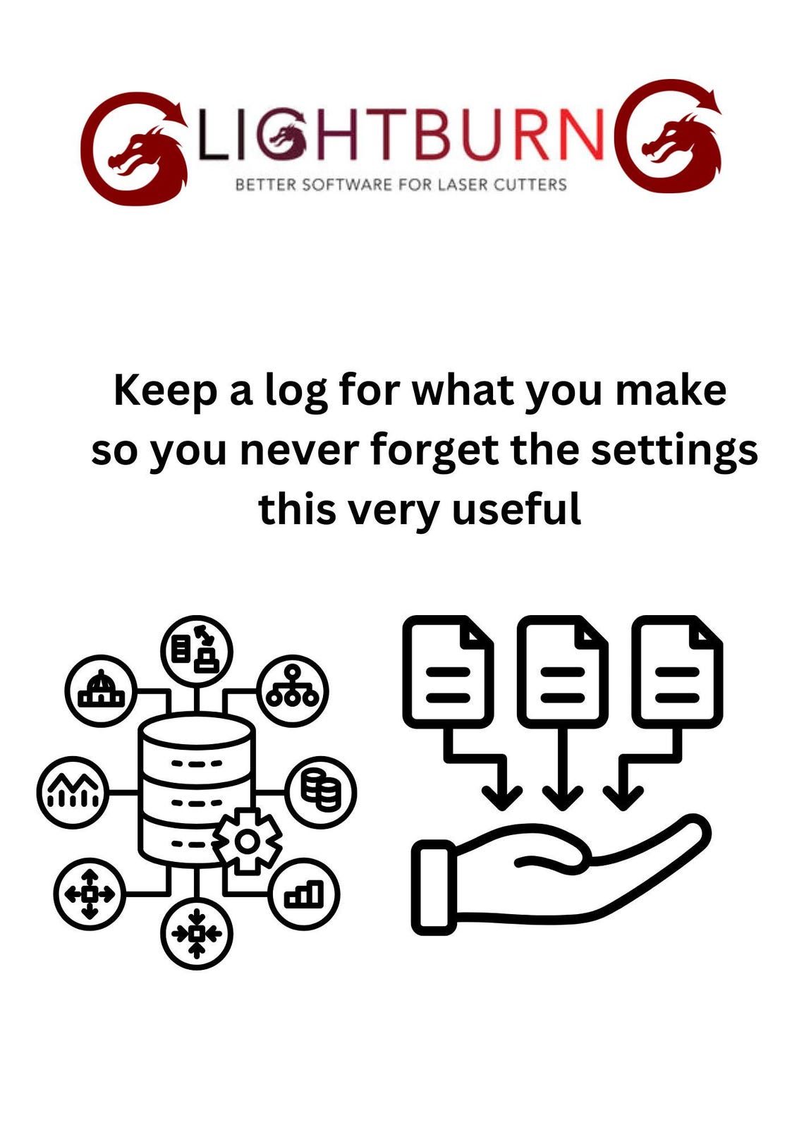 Lightburn Laser Project Personal Tracker Digital Printable Download ...