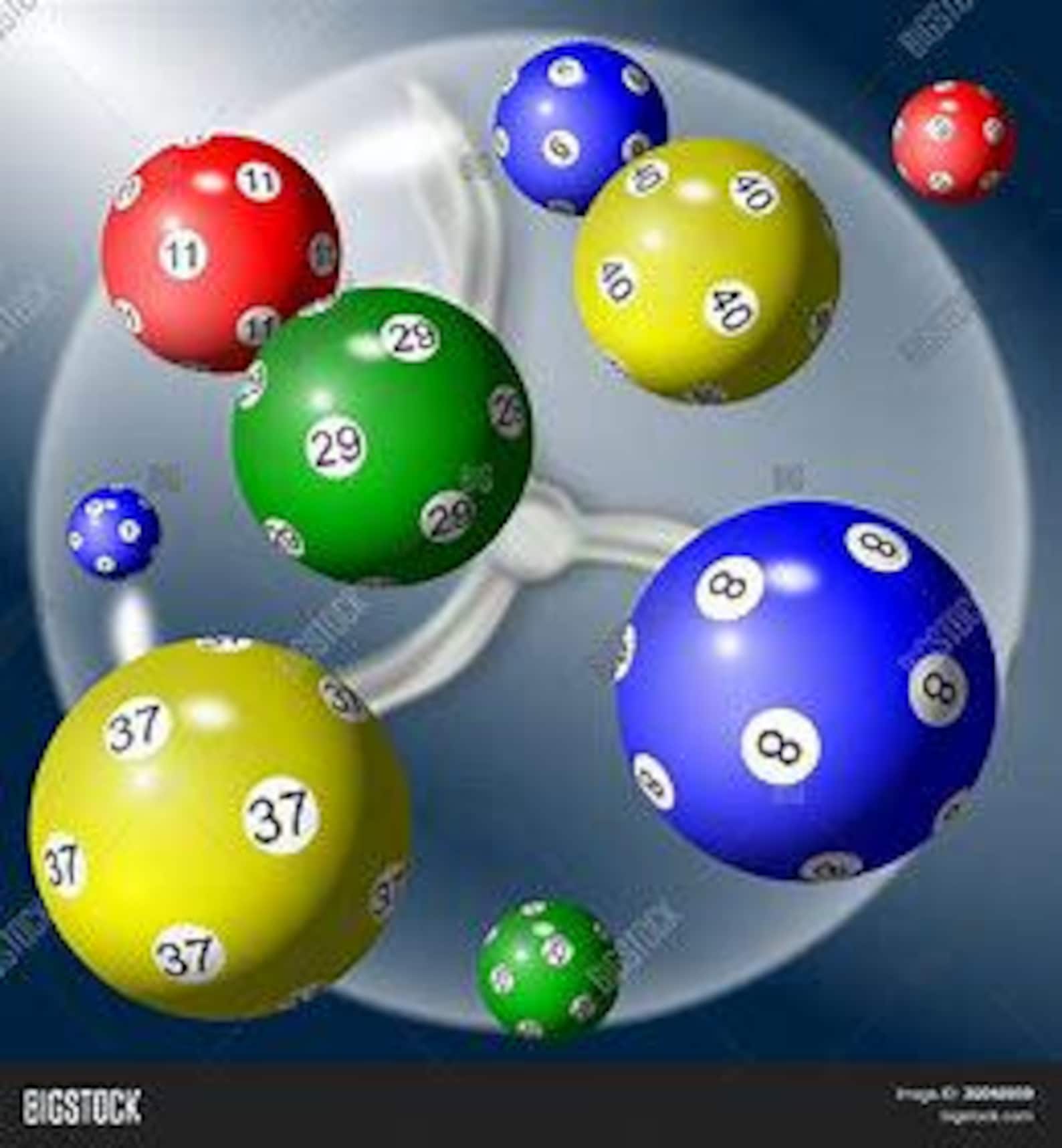 Bonus Ball Raffle Chart: A4 & A3 Prize Wall (PDF File) - Etsy UK