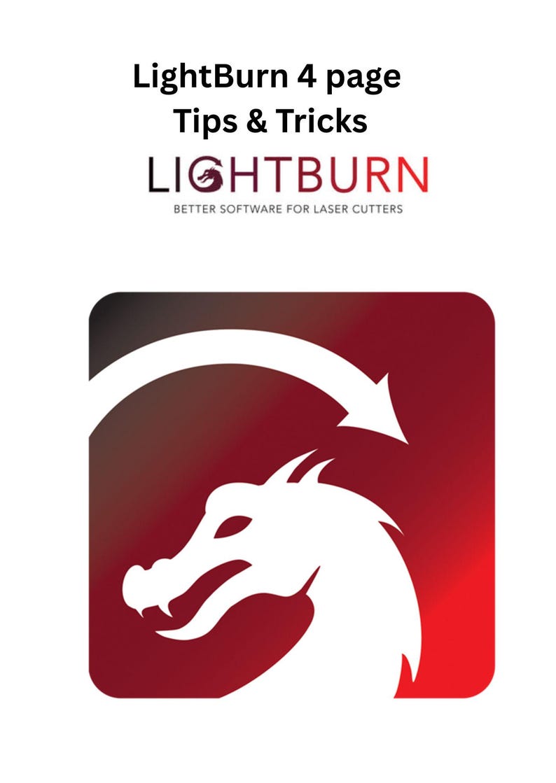 Lightburn Secrets Revealed: 40 Tricks & 40 Fixes - Etsy
