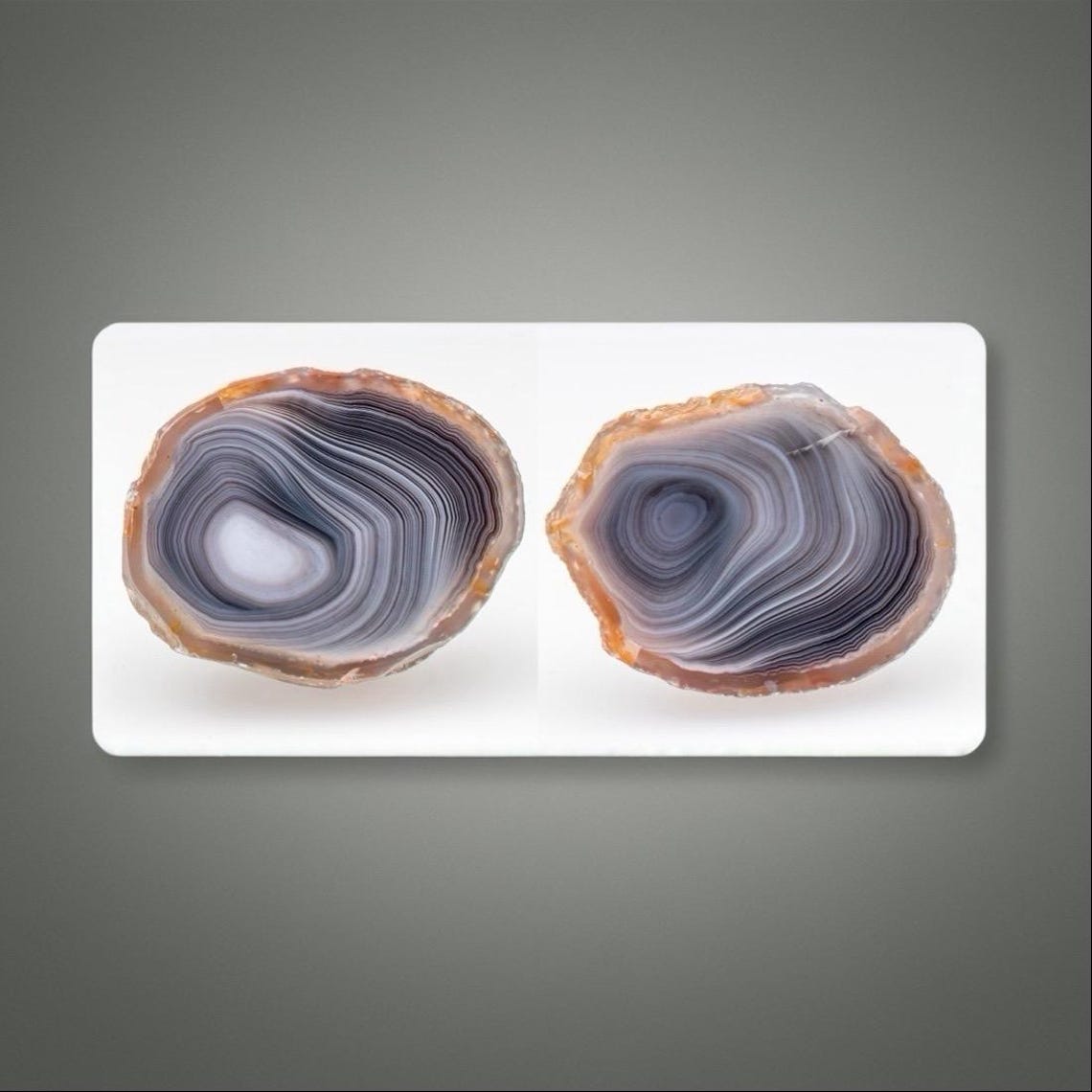 Botswana Agate Polished Pair. - Etsy