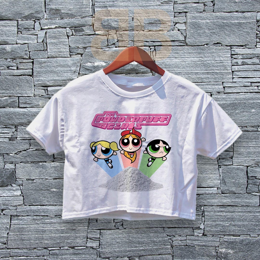 The Powder Puff Girl Crop Top Custom Crop Tee Women Shirt Custom Shirt ...