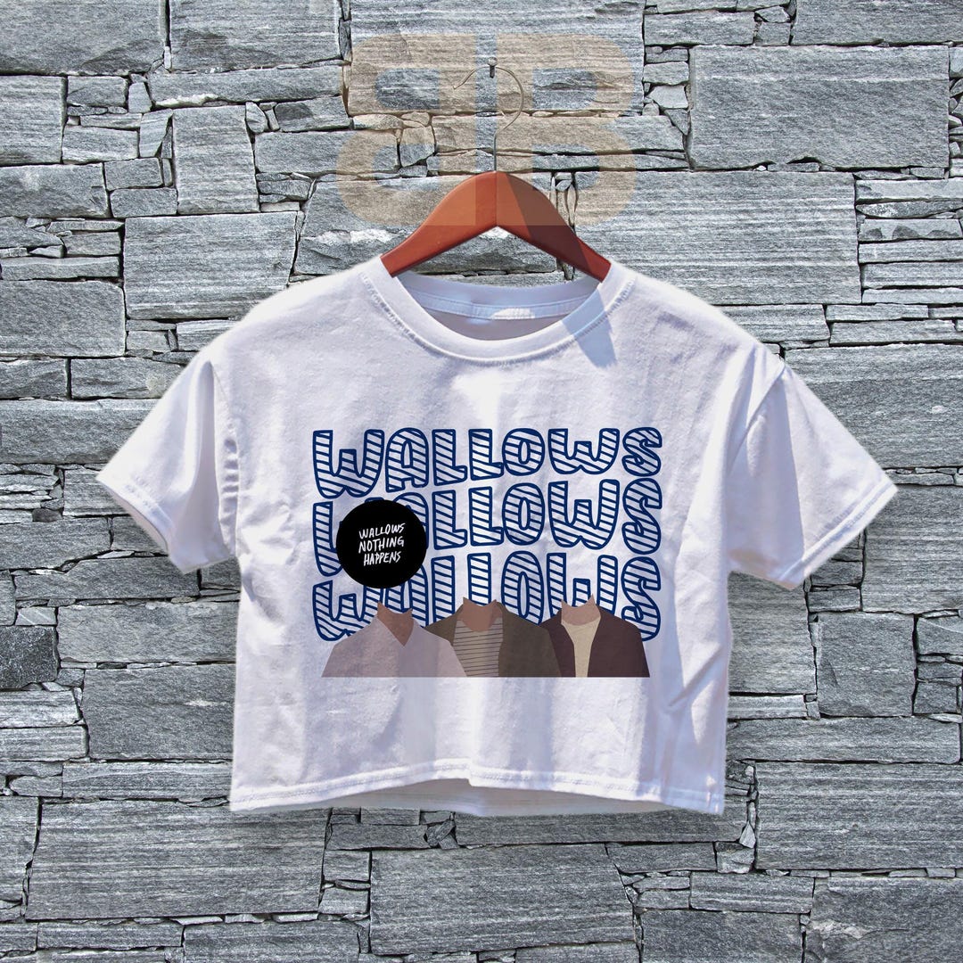 Wallows Nothing Happens Graphic Crop Top Wallows Crop Tee Women Shirt ...