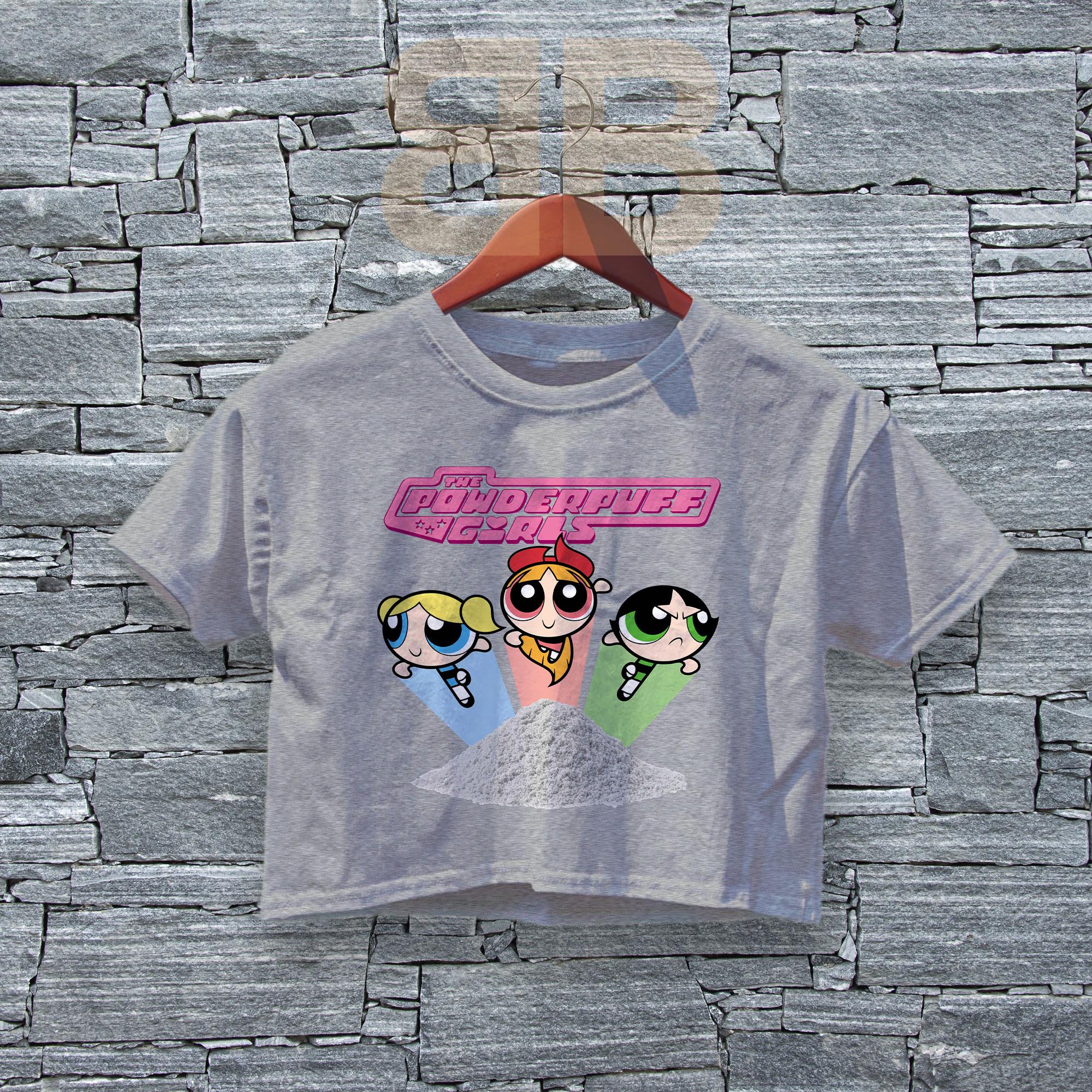 The Powder Puff Girl Crop Top Custom Crop Tee Women Shirt Custom Shirt ...
