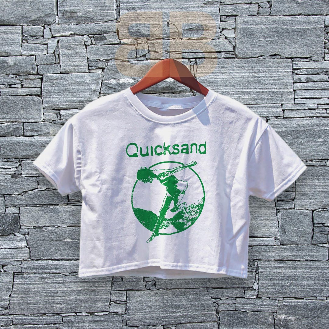 Vintage Quicksand Band Tour Crop Top - Quicksand Band Crop Tee Women ...