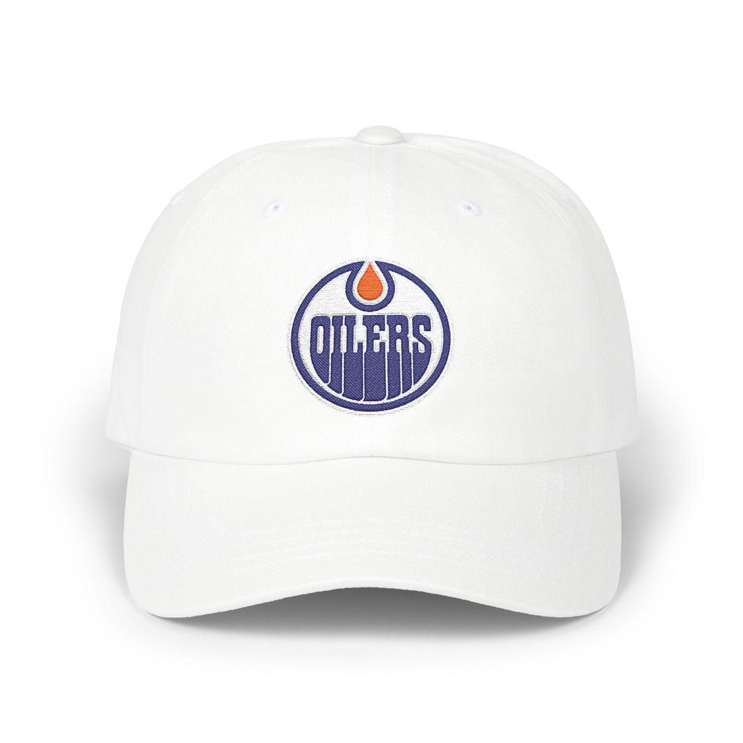 Edmonton Oilers Embroidered Baseball Cap, NHL Hockey Fan Gift - Etsy