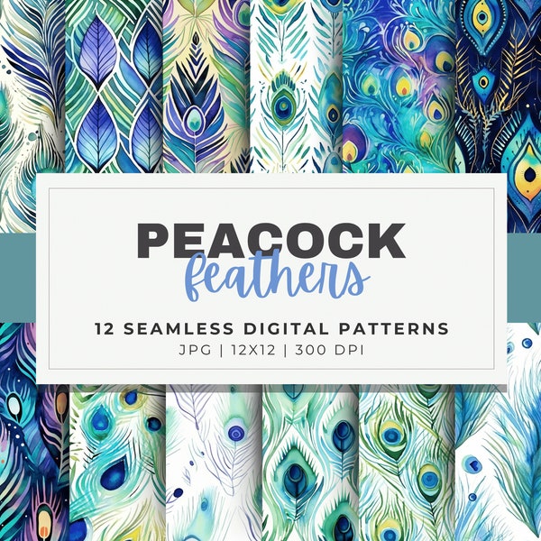 Peacock Patterns - Etsy