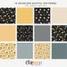 Cute Honey Bees Seamless Patterns, 12 Downloadable Digital Papers, Bee ...