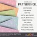Muted Daisy Seamless Patterns: Soft Pastel Floral Backgrounds ...