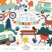 Camping Clipart Set, PNG Graphics (digital Download) - Etsy