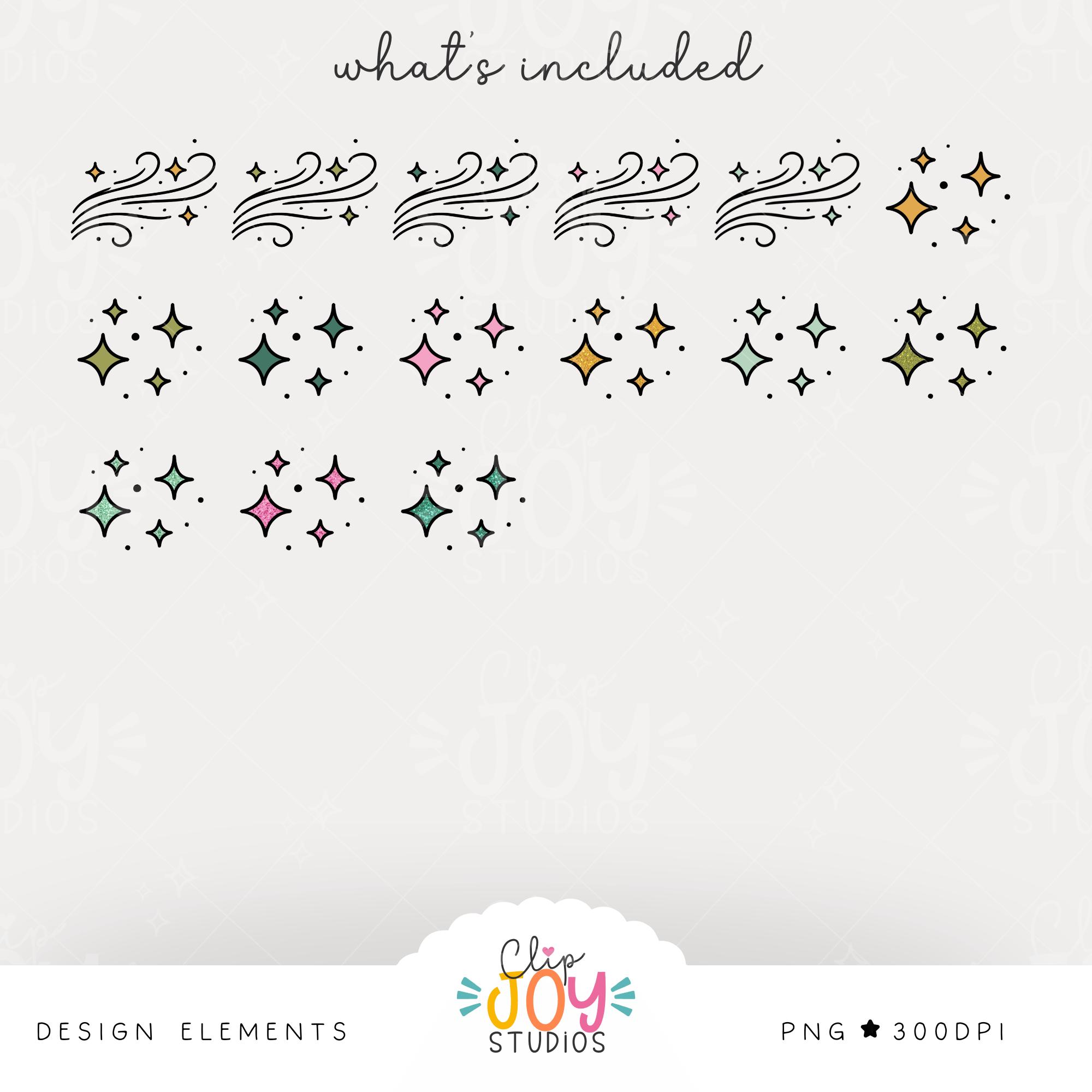 St. Patrick's Day Clipart Bundle: 165 Hand-drawn PNG Images (digital ...