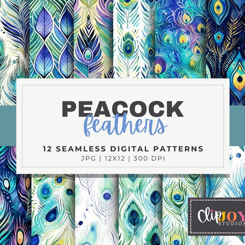 Peacock Papers - Etsy