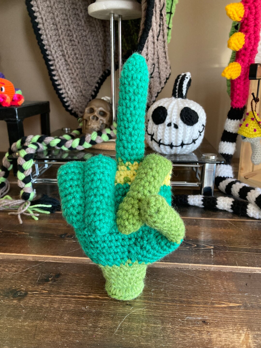 Crochet Middle Finger - Etsy