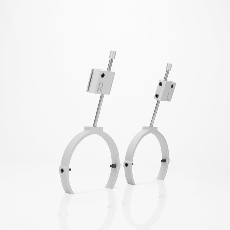 Premium Grado Gimbals and Rodblocks Slim Silver - Etsy