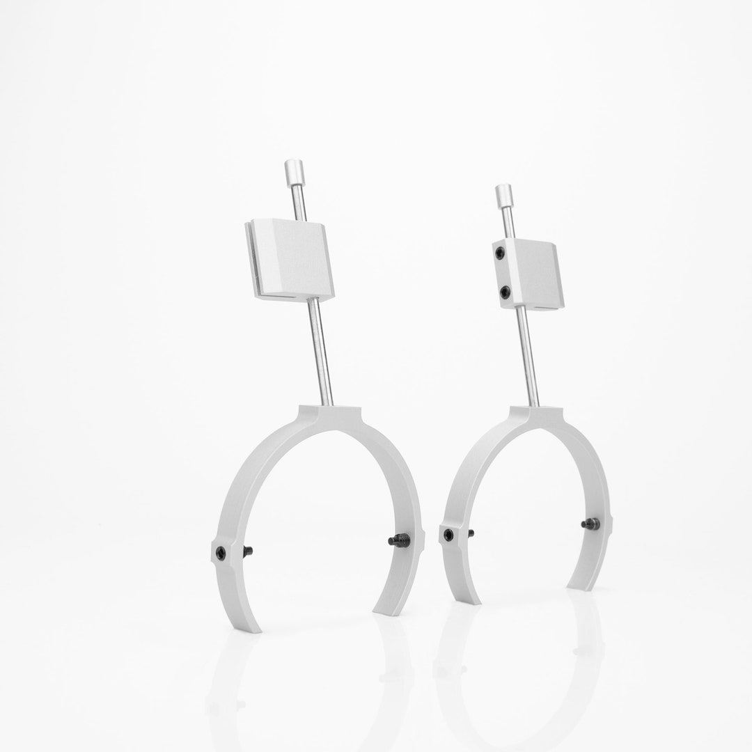 Premium Grado Gimbals and Rodblocks Slim Silver - Etsy