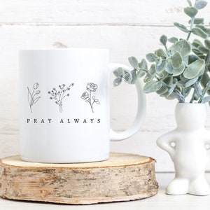 Christian Mug Gift Ideas, Coffee Prayer Time Mug, Gift for Christian ...