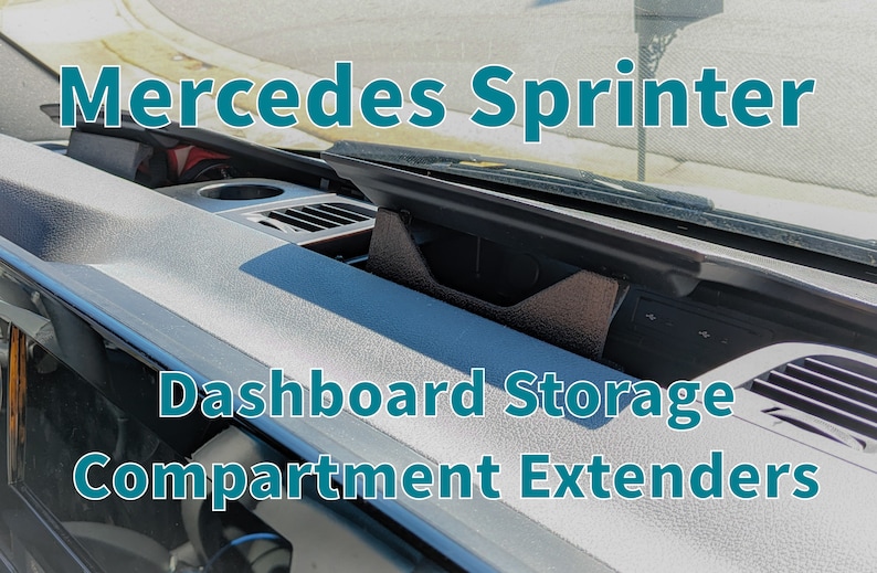 Mercedes Sprinter VS30 Dash Pocket Extender: More Storage, Cable ...