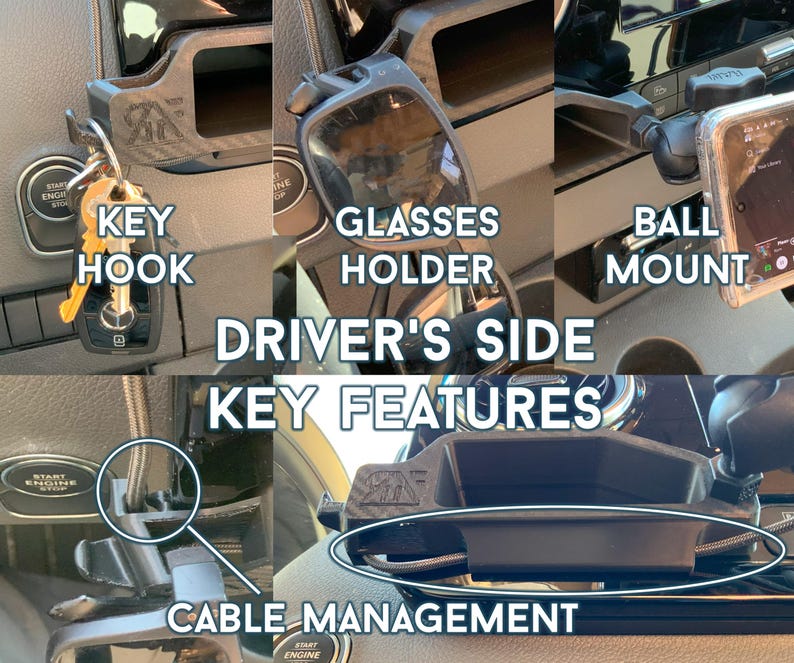 Modular Dash Cubby Inserts for Mercedes Sprinter Holds Ram Mounts ...