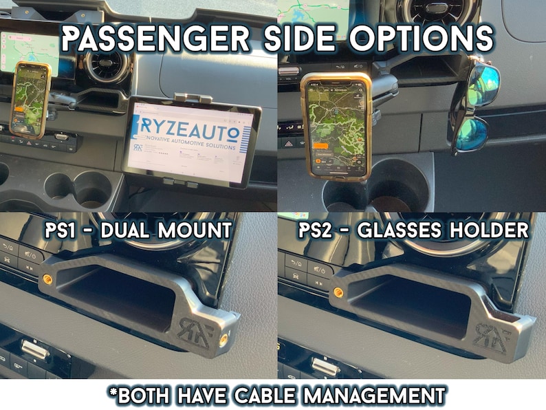 Modular Dash Cubby Inserts for Mercedes Sprinter Holds Ram Mounts ...