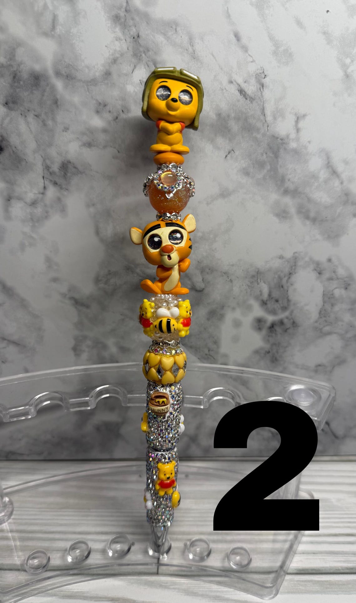 Double Character Rhinestone Pen, Cute Pens, Adorable Pens, Doorable Pen ...