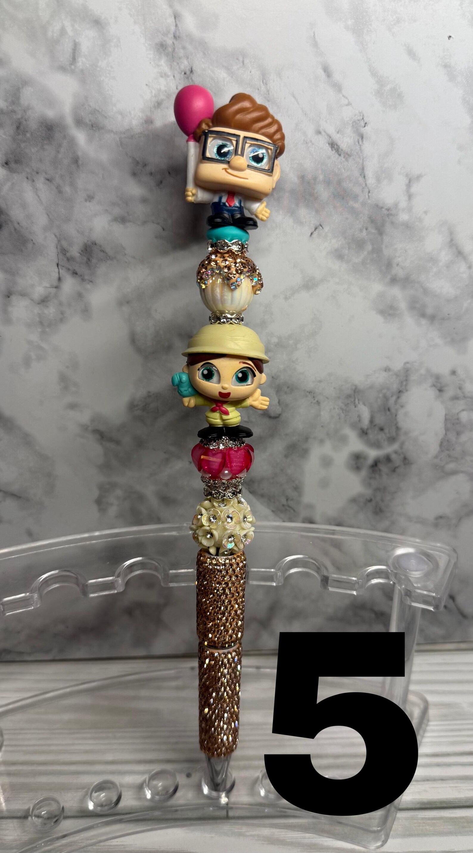 Double Character Rhinestone Pen, Cute Pens, Adorable Pens, Doorable Pen ...